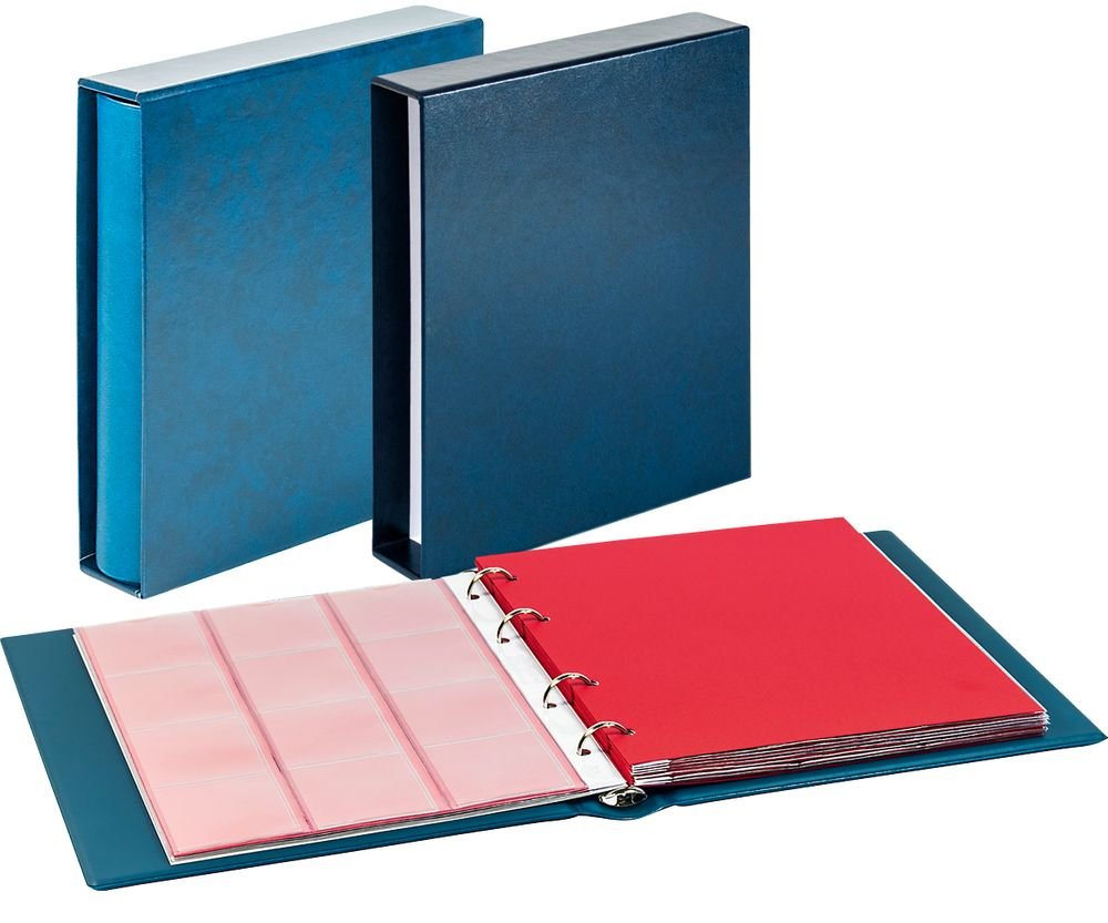 KARAT Ringbinder Classic bestückt + Kassette Lindner 1106E-